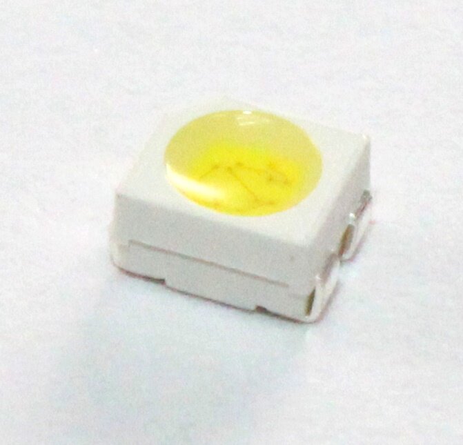 LED chip 3528UWC(1210)-4pin-4Lm 3.3V White (1 плюс), Светодиод белый