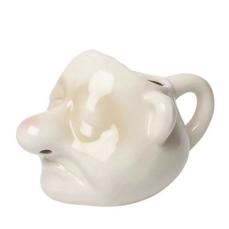 Керамический разделитель яичных желтка и белка с забавной формой большого носа для стильной готовки