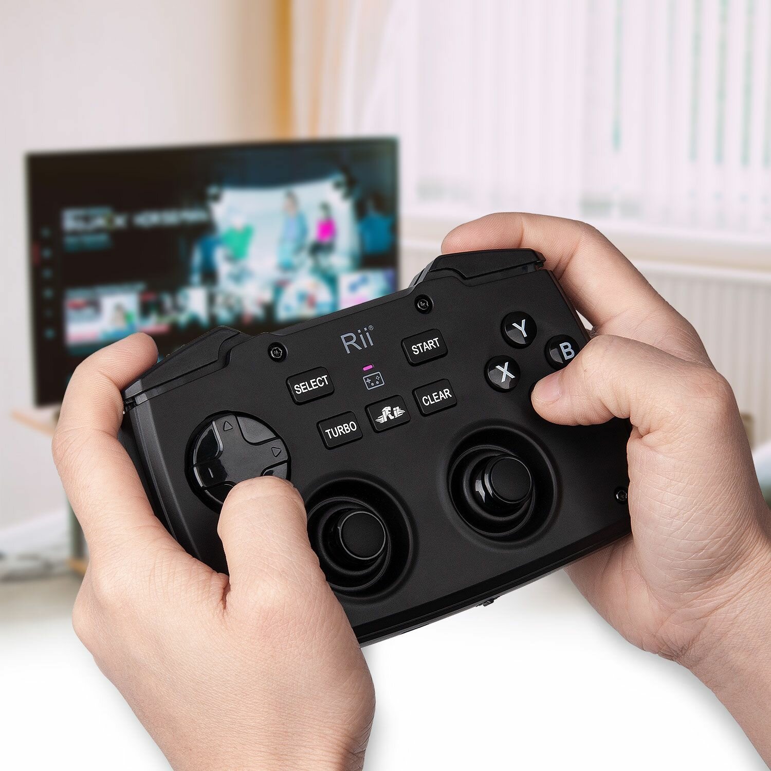 Мини-беспроводная клавиатура Rii RK707, игровой контроллер PS3, мультисенсорная приставка для ноутбука, мышь