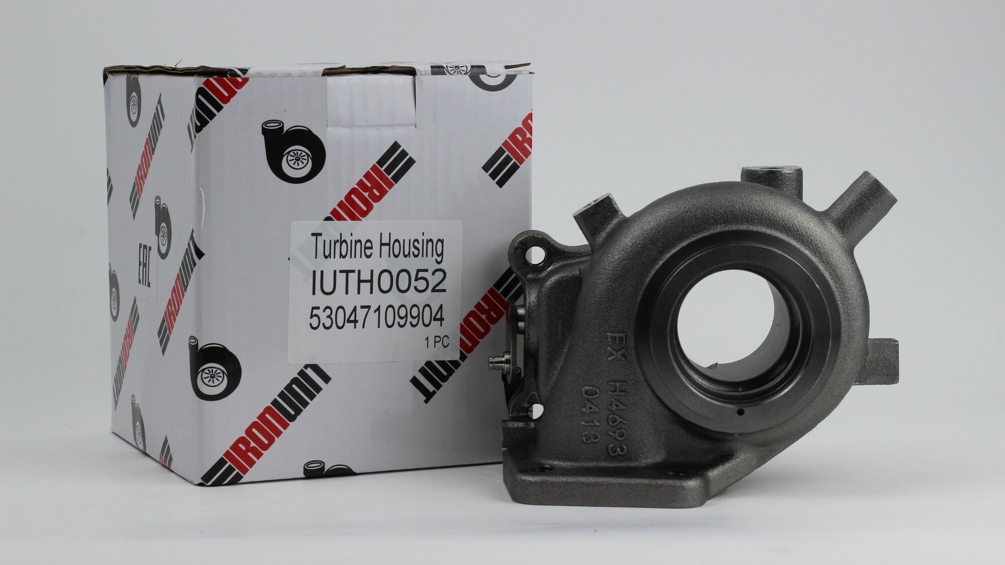 Корпус турбины нижний (горячая часть) MAZDA CX-7, (Мазда CX-7), IUTH0052 для K0422582