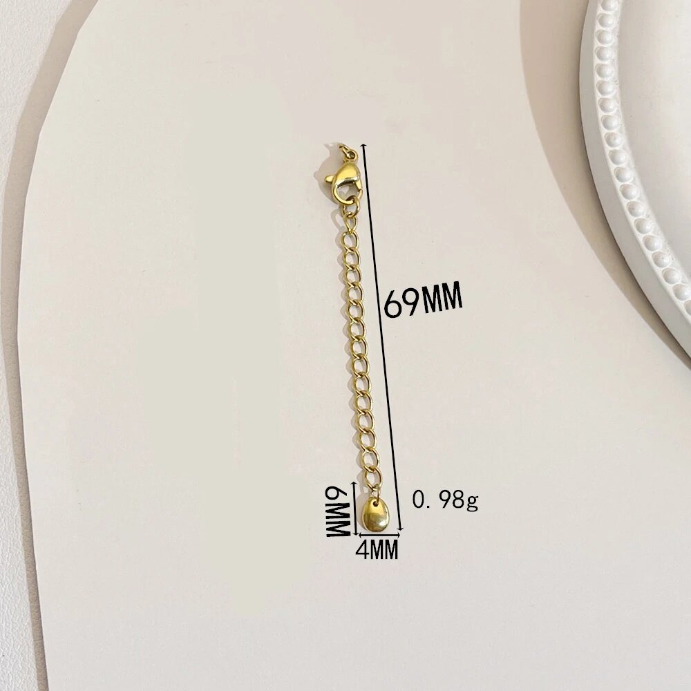 Кор dial design Удлинительные цепочки из нержавеющей стали 100 шт.