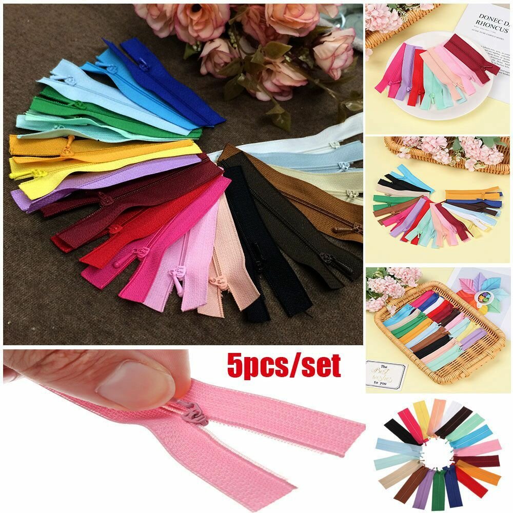 5pcs/set Кукольная одежда Молнии