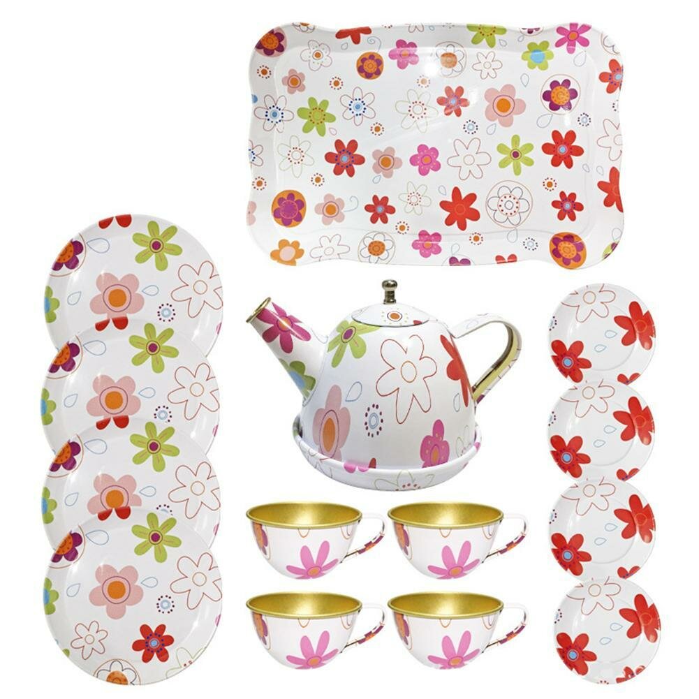 Игрушечный сервиз для девочек, игра в чаепитие и дочки-матери, комплект для детского сада