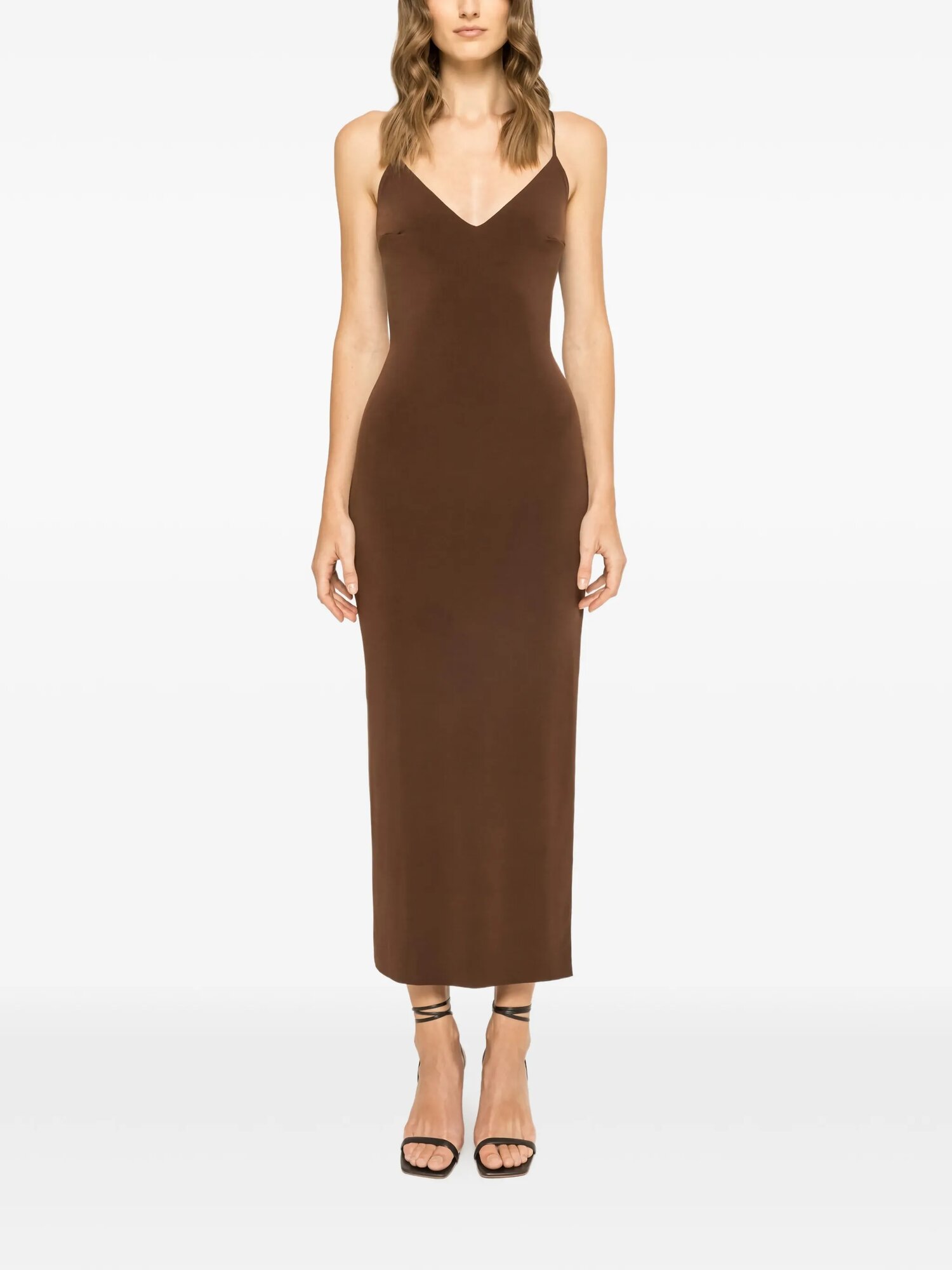 Платье Open-back midi dress