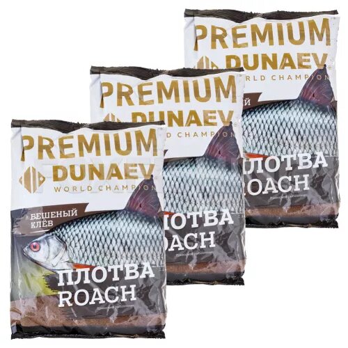 Прикормка Dunaev Premium Плотва 3кг.