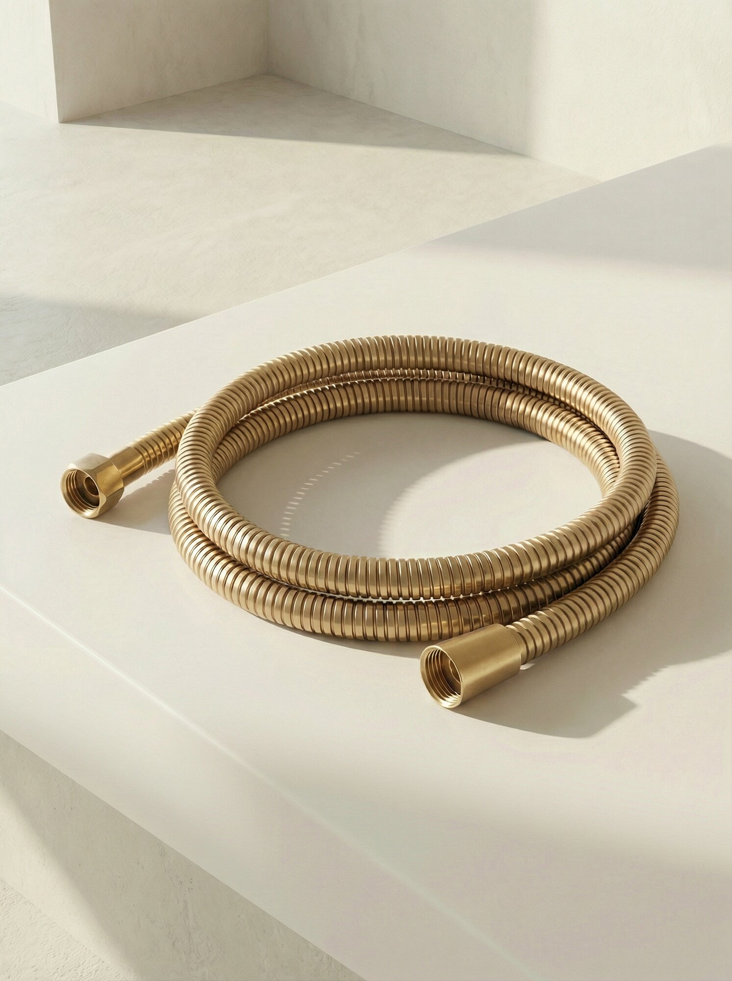 Душевой шланг ESKO, металлический 150 см MSH15EKGold, цвет золотой