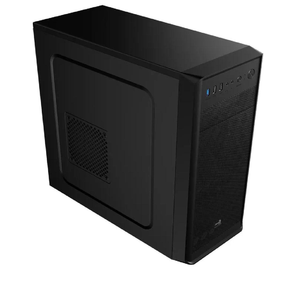 Корпус AeroCool TOMAHAWK SI-5100, Midi-Tower, ATX, без БП, сталь, черный