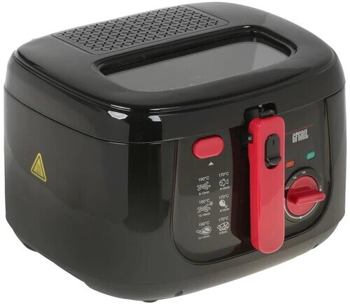 Фритюрница GFgril GFF-052 BR черный