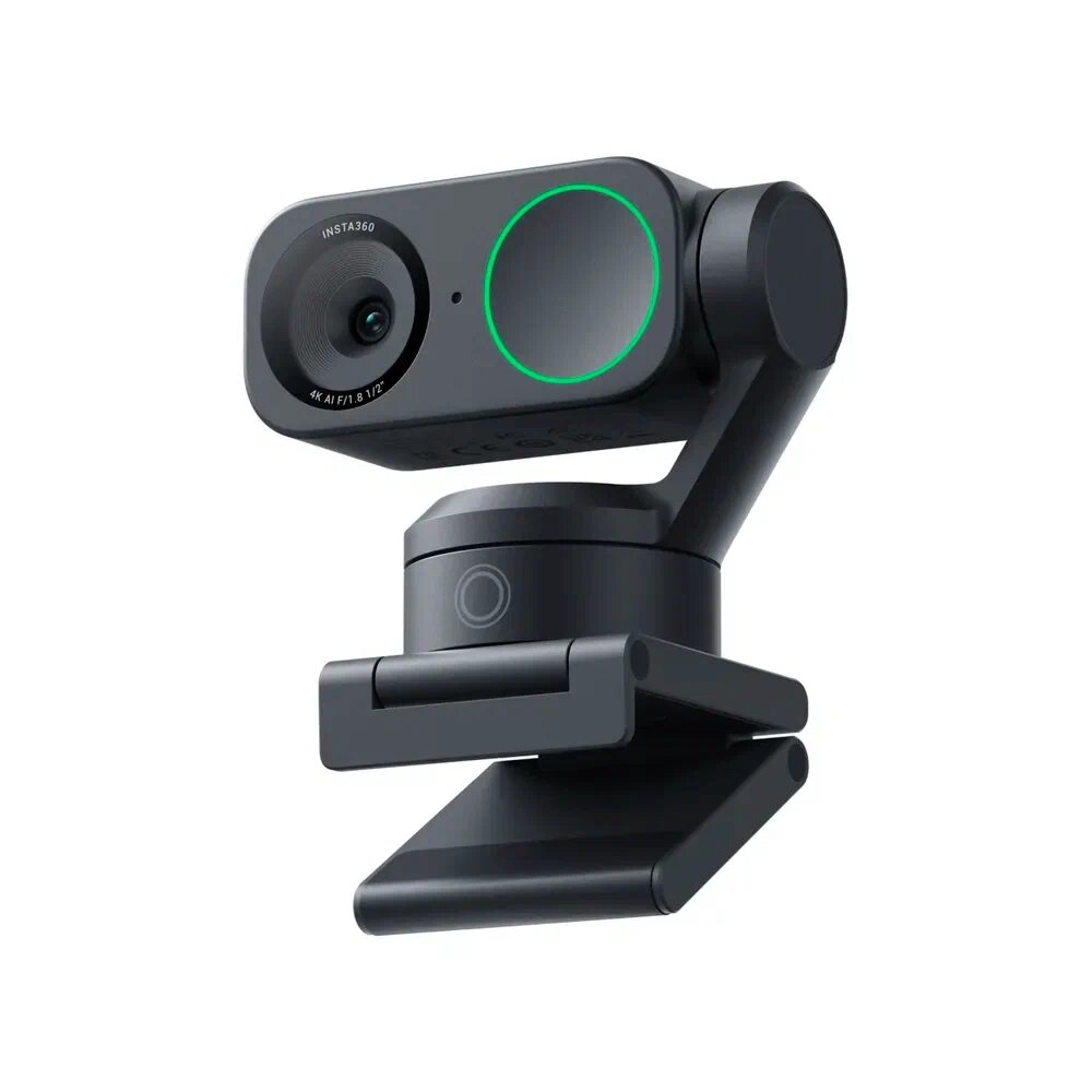 Веб-камера Insta360 Link 2C, для стримов, 4K Ultra HD, искусственный интеллект, 1/2" сенсор