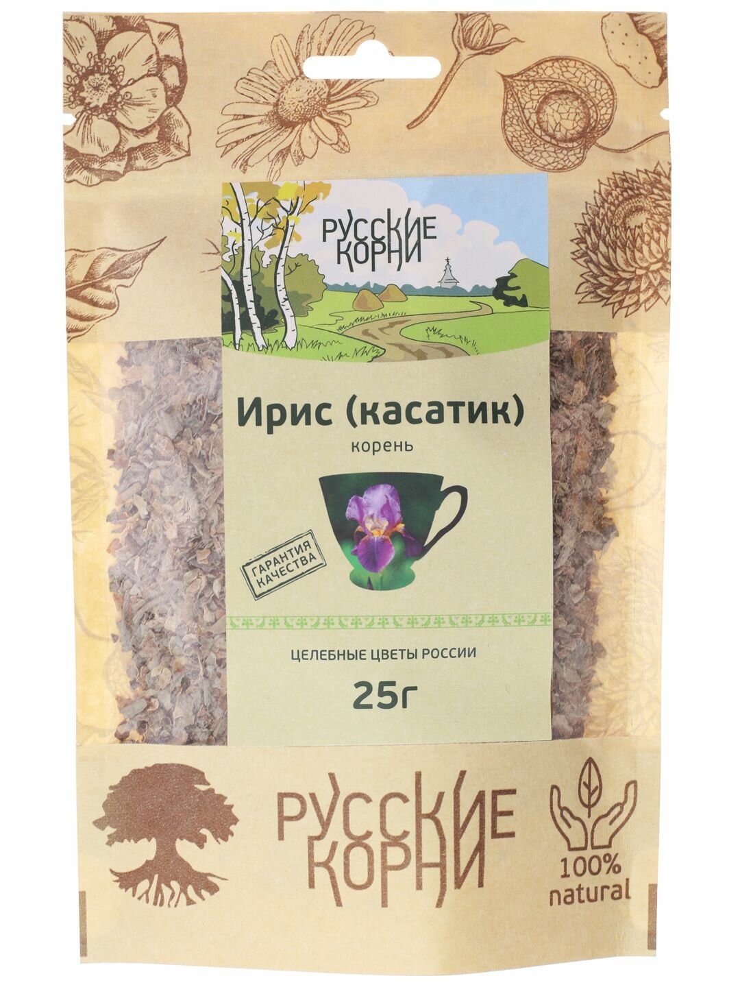 Русские Корни, Ирис корень (касатик) 25 гр.