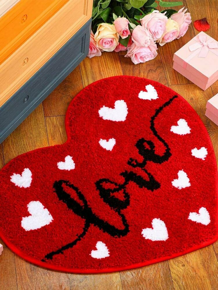 Кашемировый ковер, Сердечный ковер,40*40cm