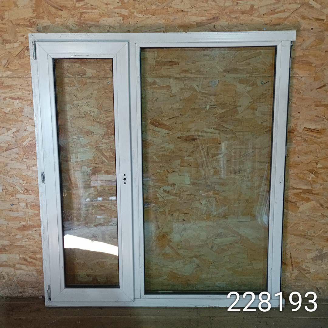Пластиковые Окна Б/У 1430(в) х 1300(ш) Некондиция
