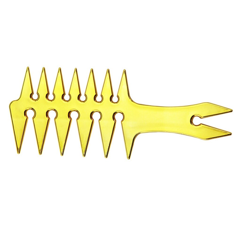 Мужская Черная Двусторонняя Расческа Для Смазывания Волос Маслом На Голове И Зализанных Назад Причесок