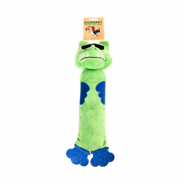 HOMEPET Seaside игрушка для собак дракон с пищалкой 38 х 10 см.