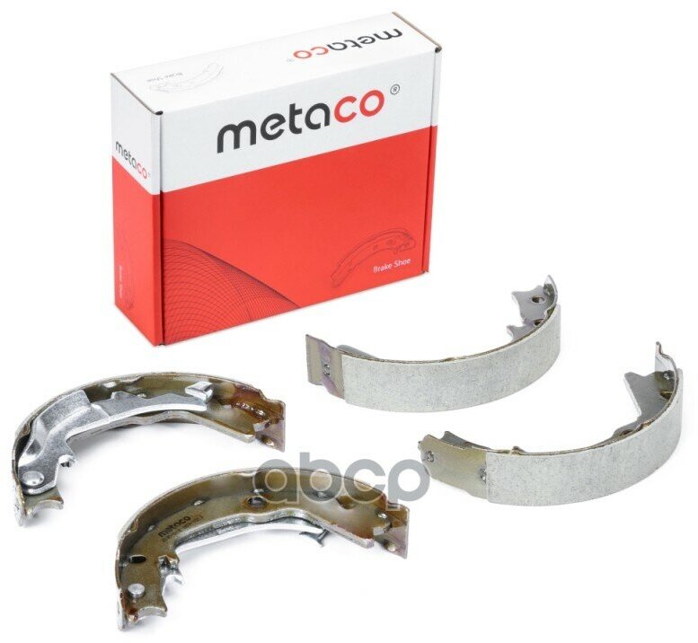 Колодки ручного тормоза к-кт METACO арт. 3030-018