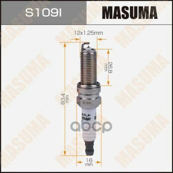 Свеча зажигания IRIDIUM Masuma арт. S109I - высокое качество товара по низкой цене