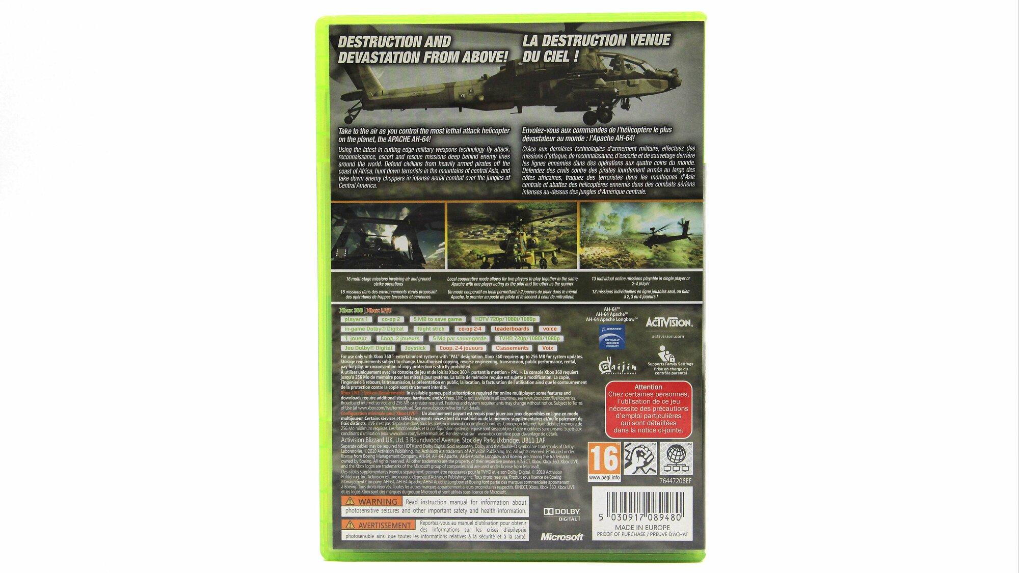 Apache Air Assault для Xbox 360 — фото 1