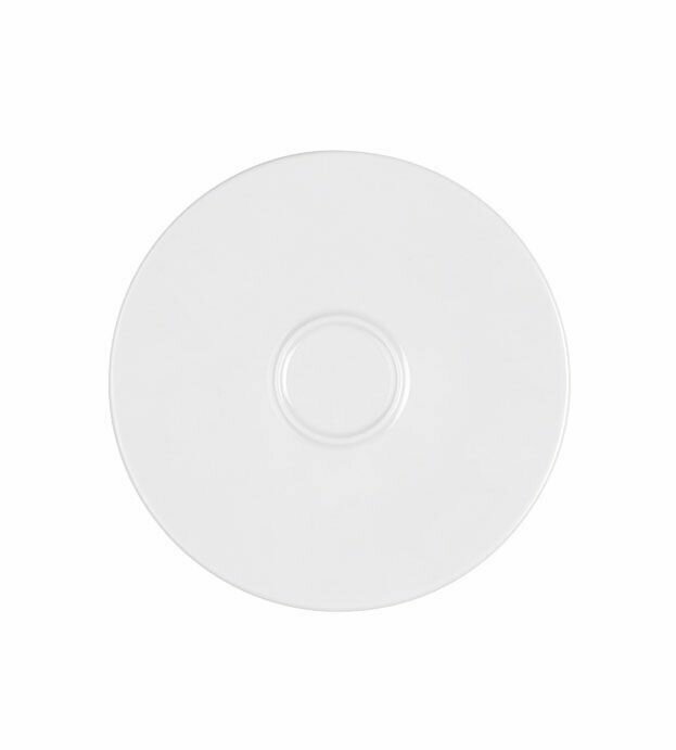 Блюдце Degrenne Salam The Blanc, 16 см, фарфор, цвет белый (210950)