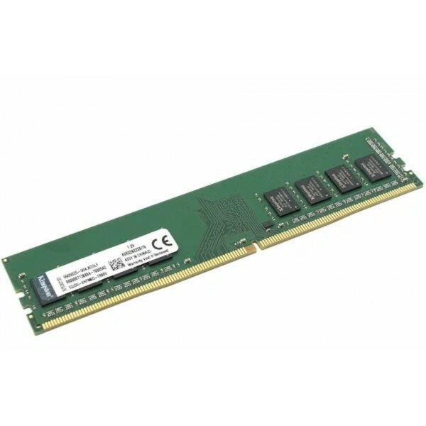 Оперативная память Kingston ValueRAM, DDR4, 16GB (1x16GB), 3200MHz, CL22, DIMM