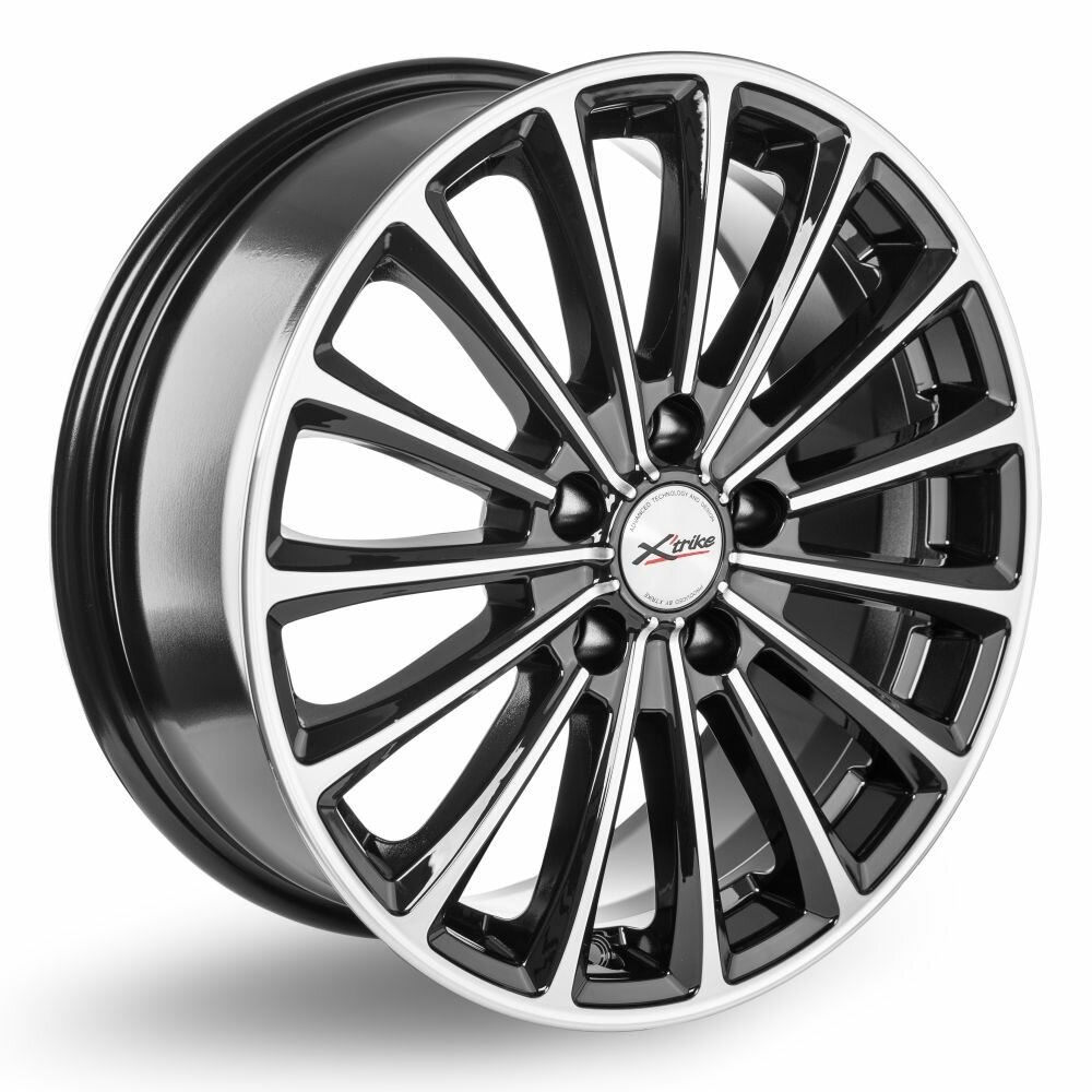 Xtrike X-136 17x7 5x100 et38 dia57.1 BK/FP