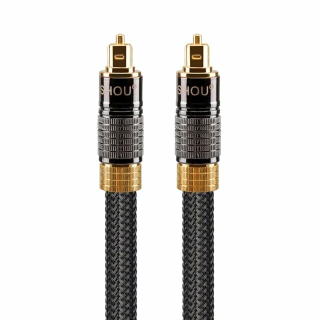 MOSHOU Оптические аудио-видеокабели Titanium, 3 м