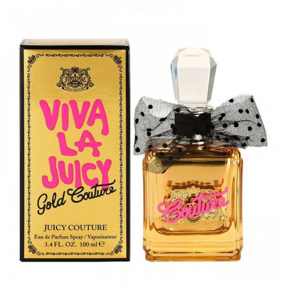Парфюмерная вода женская JUICY COUTURE Viva La Juicy Gold Couture, 100 мл