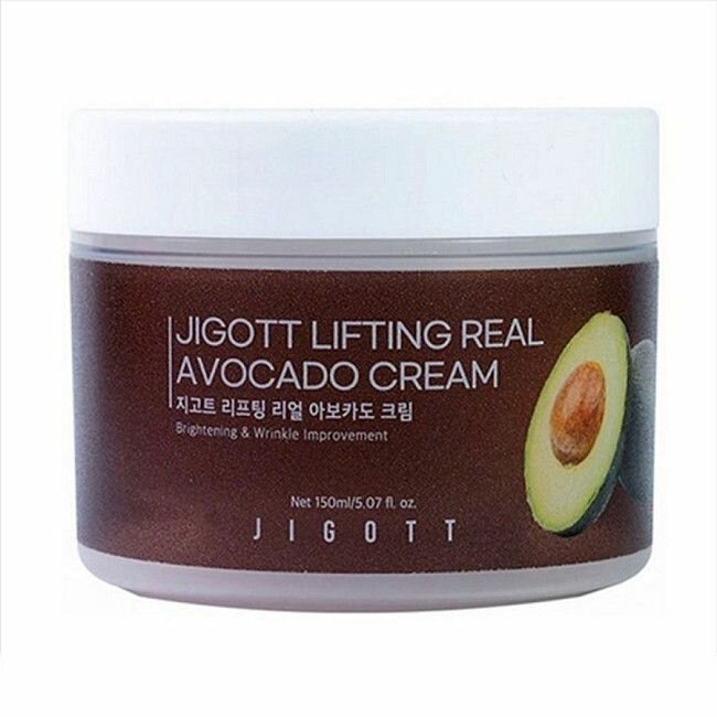Крем для лица с экстрактом авокадо Jigott Lifting Real Avocado Cream, 150 мл