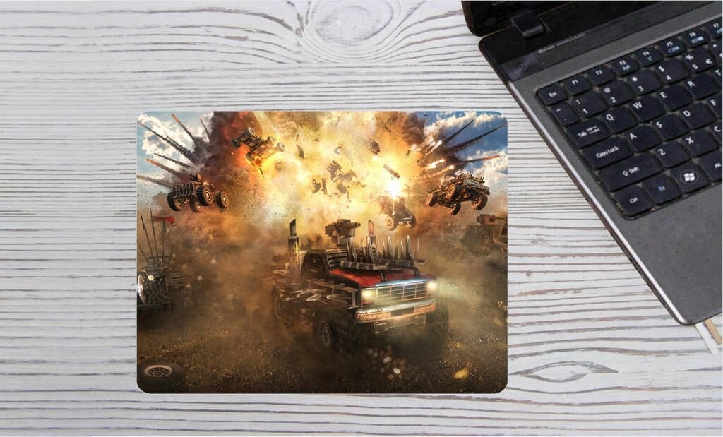 Коврик для мышки игровой 36 на 29 см MIGOM по игре Crossout, Кроссаут №10