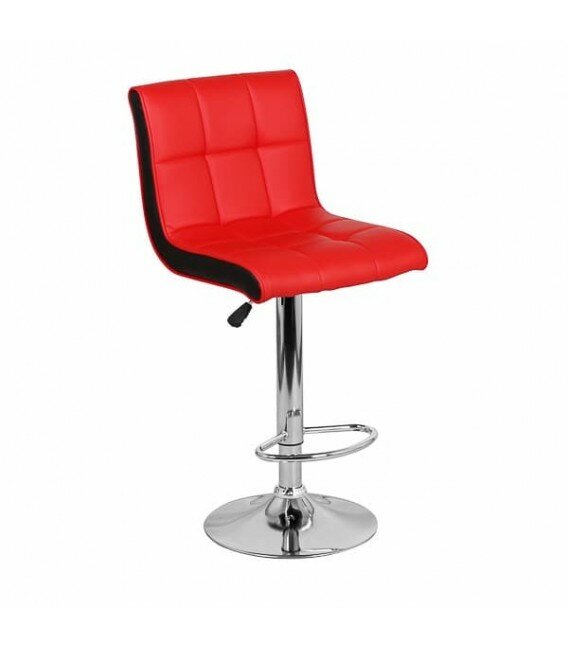Барный стул олимп WX-2318B Красный с черным