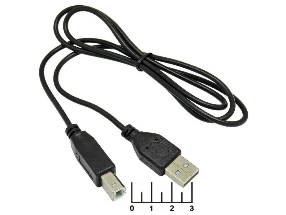 Шнур USB-USB B 1м Гарнизон
