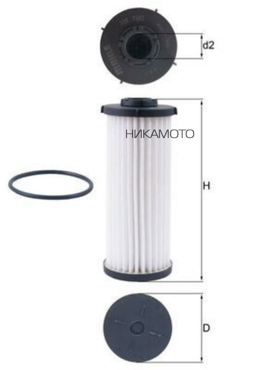 MAHLE HX190D Фильтр АКПП