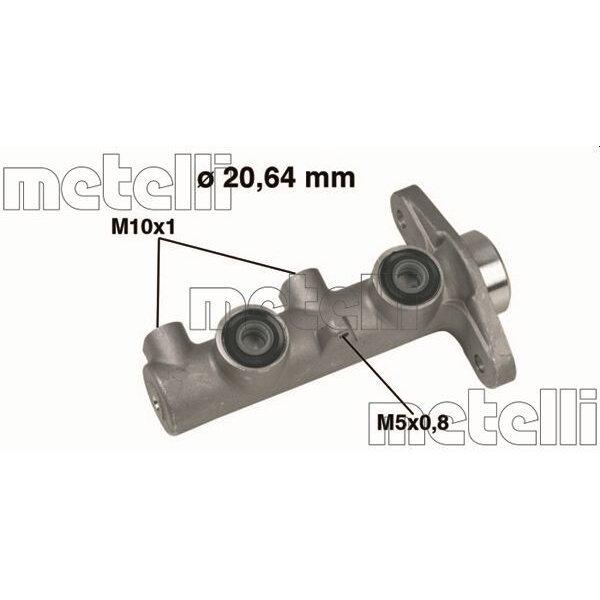 Цилиндр тормозной главный для автомобиля Honda, METELLI 05-0328 (1 шт.)