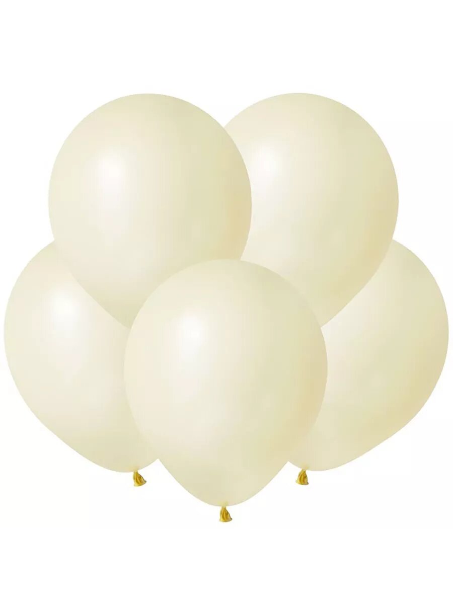 Желтый Макаронс, Пастель / Yellow, латексный шар (18"/46 см ) 25 шт. / Веселый праздник