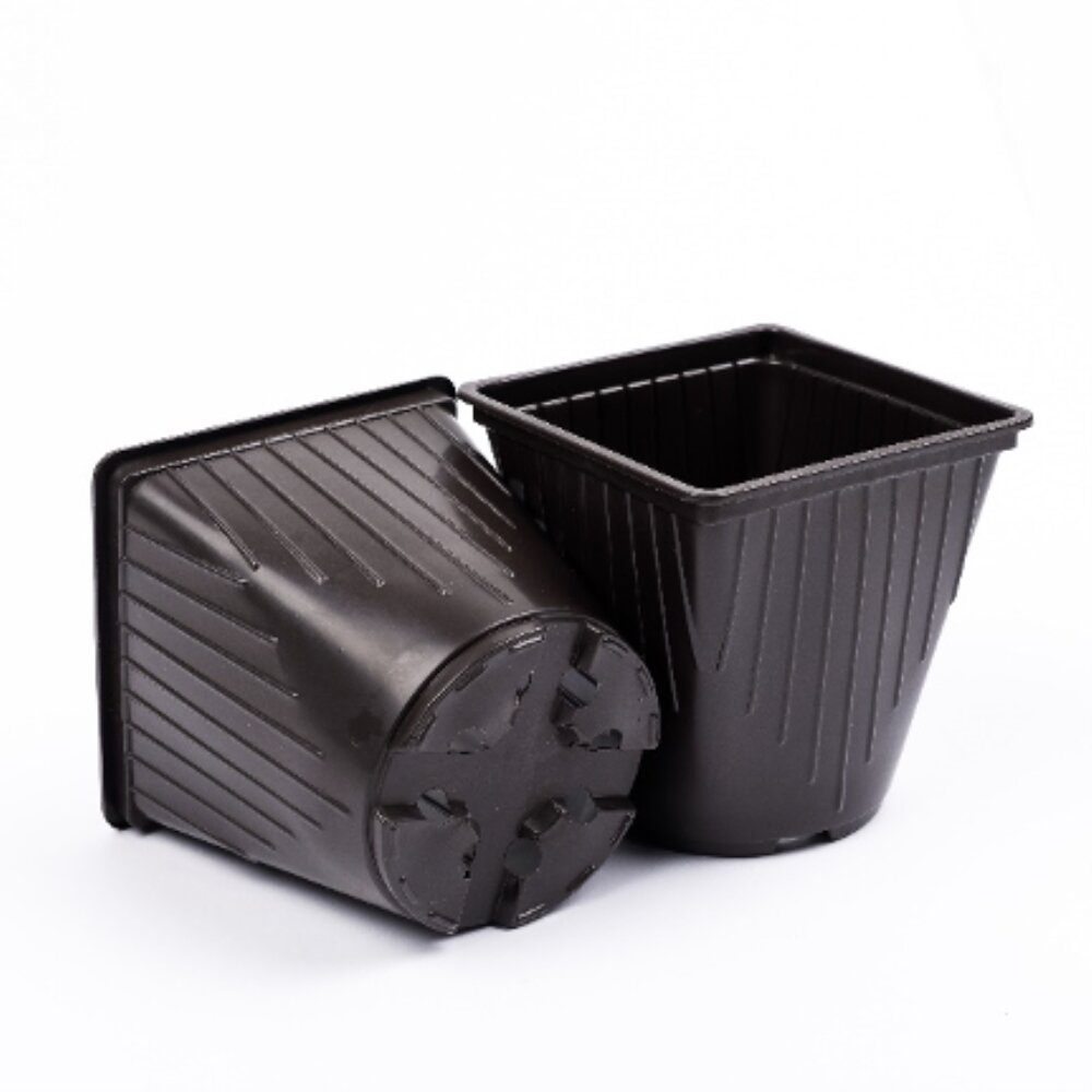 Горшок для рассады V-2,5л. 15*15*15 квадр/формованный/10/360 АмТр