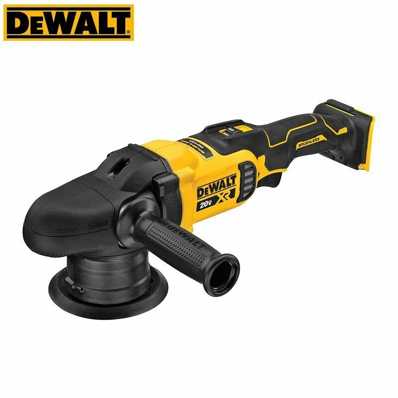 DEWALT DCM848 Беспроводная полировальная машина с произвольной скоростью и переменной скоростью, 20 В, макс. 5 дюймов. Машина для полировки автомобиля воском-xin