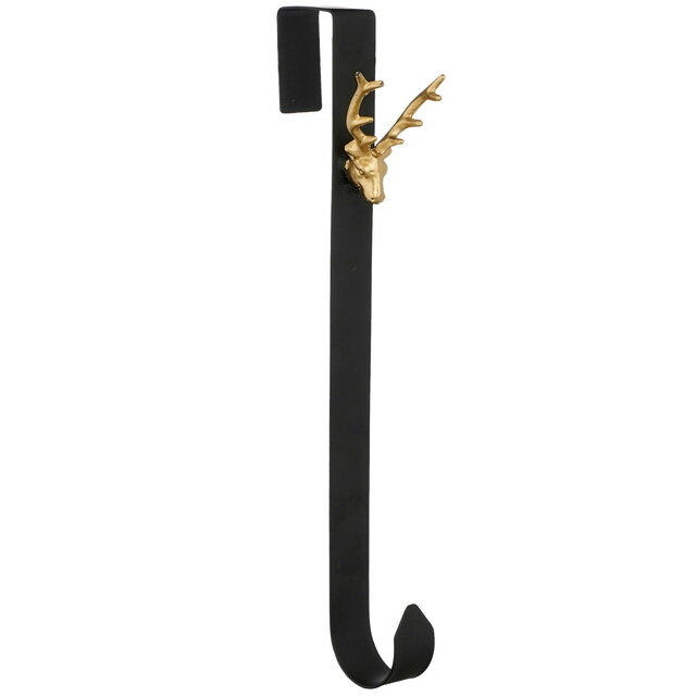 Декоративный крючок на дверь The Golden Deer 38 см черный, Edelman, 1159581/1182236