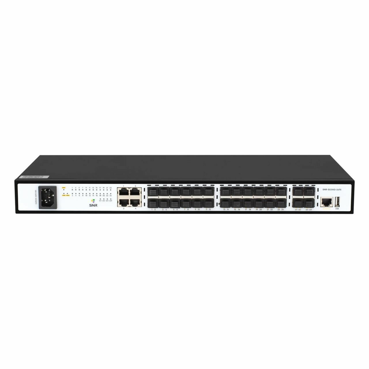 Управляемый коммутатор уровня 2+ SNR-S5210G-24FX-RPS