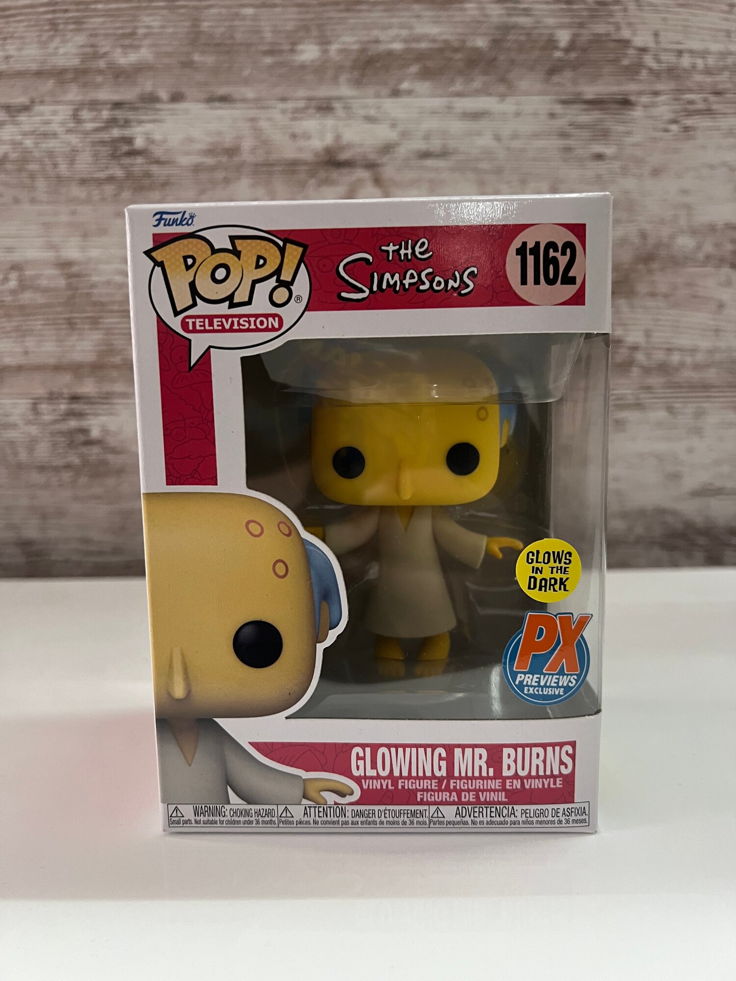 Франко поп мистер Бернс светящийся Mr. Burns Gliwing