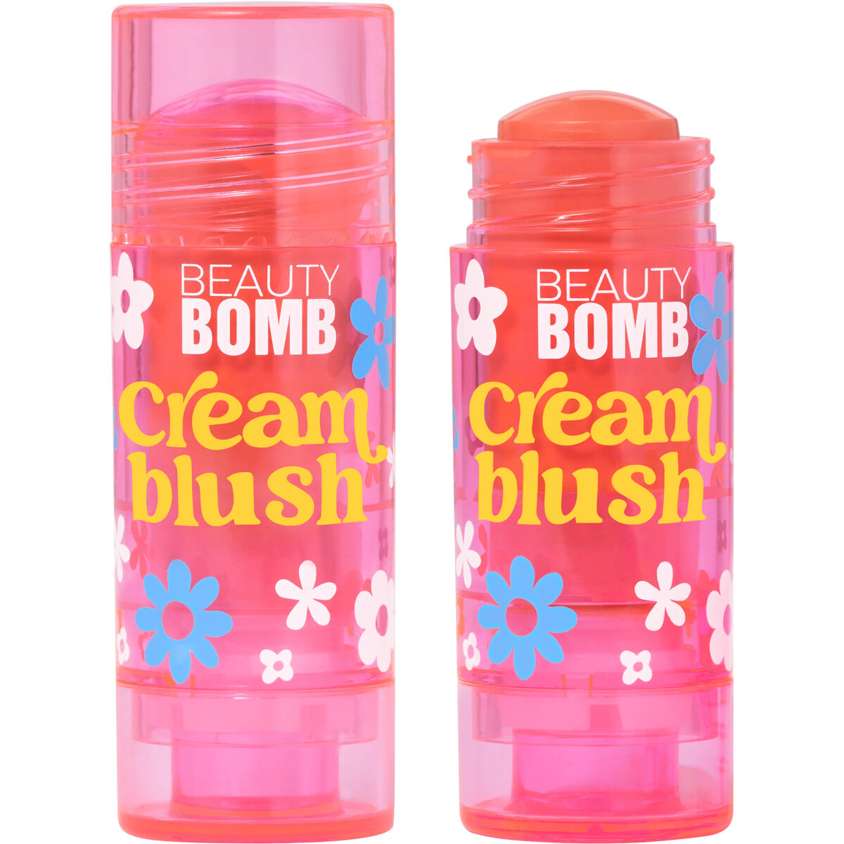 Кремовые румяна в стике Beauty Bomb Cream blush тон 02 First Touch нежно-розовый, 8г