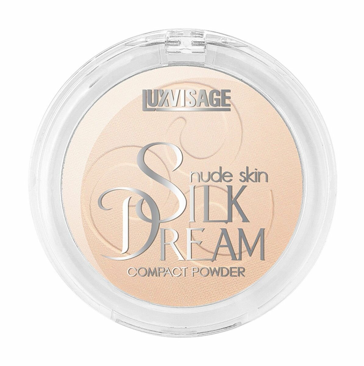 Пудра LUXVISAGE "Silk Dream Nude Skin", компактная, фиксирующий эффект, вельвет