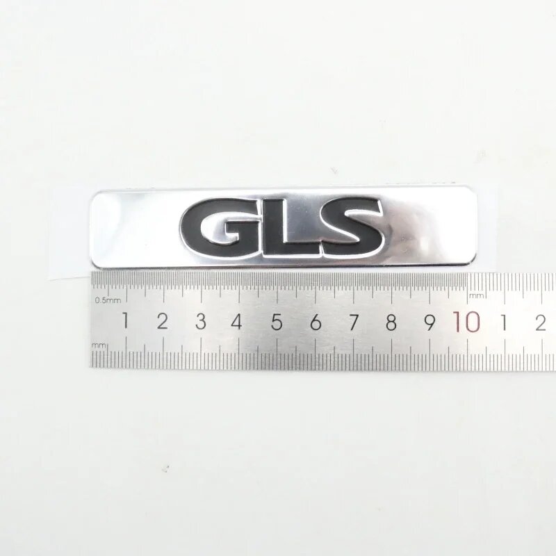 Для Pajero Montero Lancer GLS EX V6 эмблема заднего багажника логотип боковое крыло маркировка табличка Авто Наклейка GLS silver