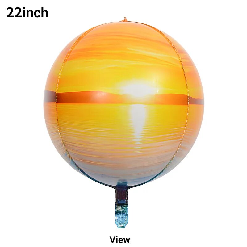 22-дюймовый 4D Звездное Небо, Солнце, Луна И 8 Основных Планет, Набор Воздушных Шаров Из Алюминиевой Фольги