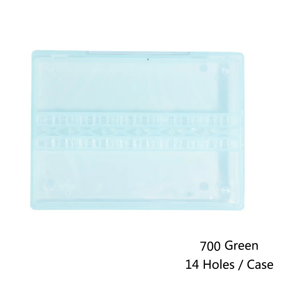 Чехол для хранения сверл для ногтей, электрическая фреза, держатель, контейнер, маникюрная дрель, акриловая пустая коробка, аксессуары, инструмент LA994-1