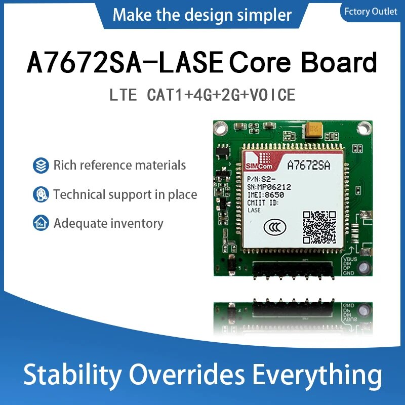 SIMCOM A7672E-LASE GSM/GPRS модуль — фото 1