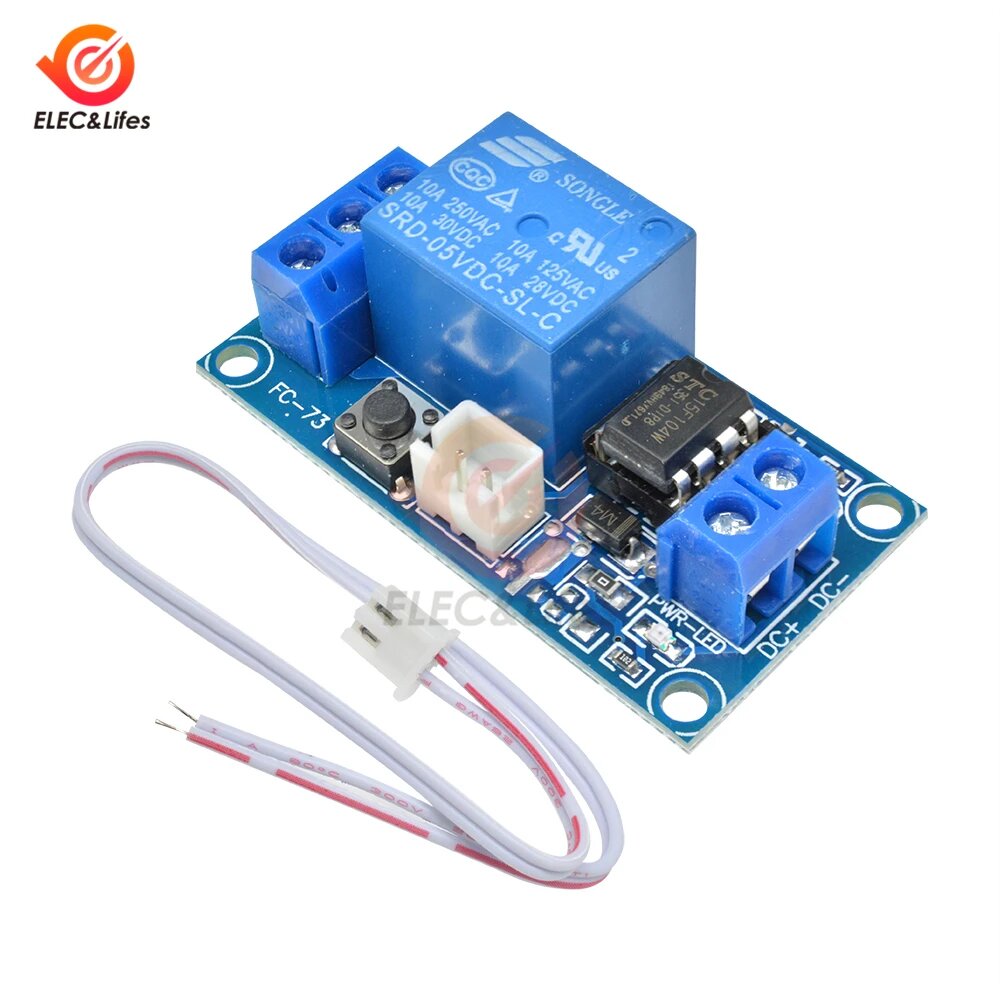 Релейный модуль Aideepen 5V 1 Channel 12V