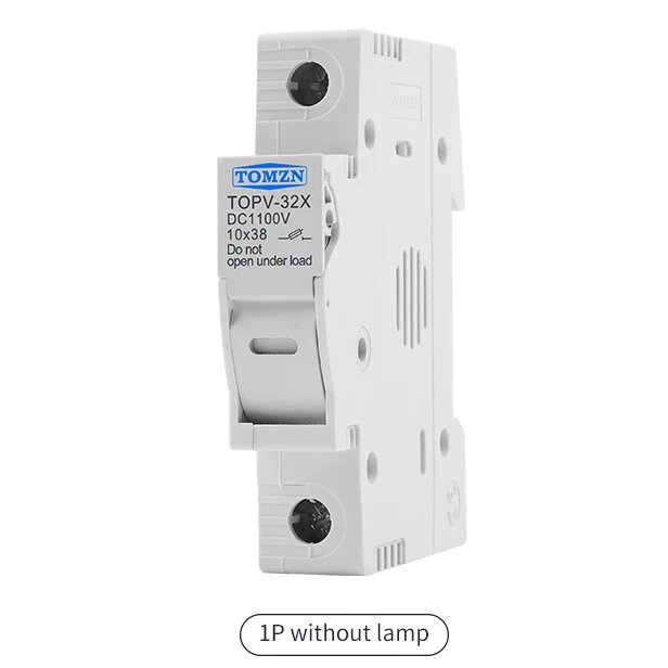 Держатель предохранителей TOMZN TOPV-32 для солнечных панелей 30A, 1P Without LED