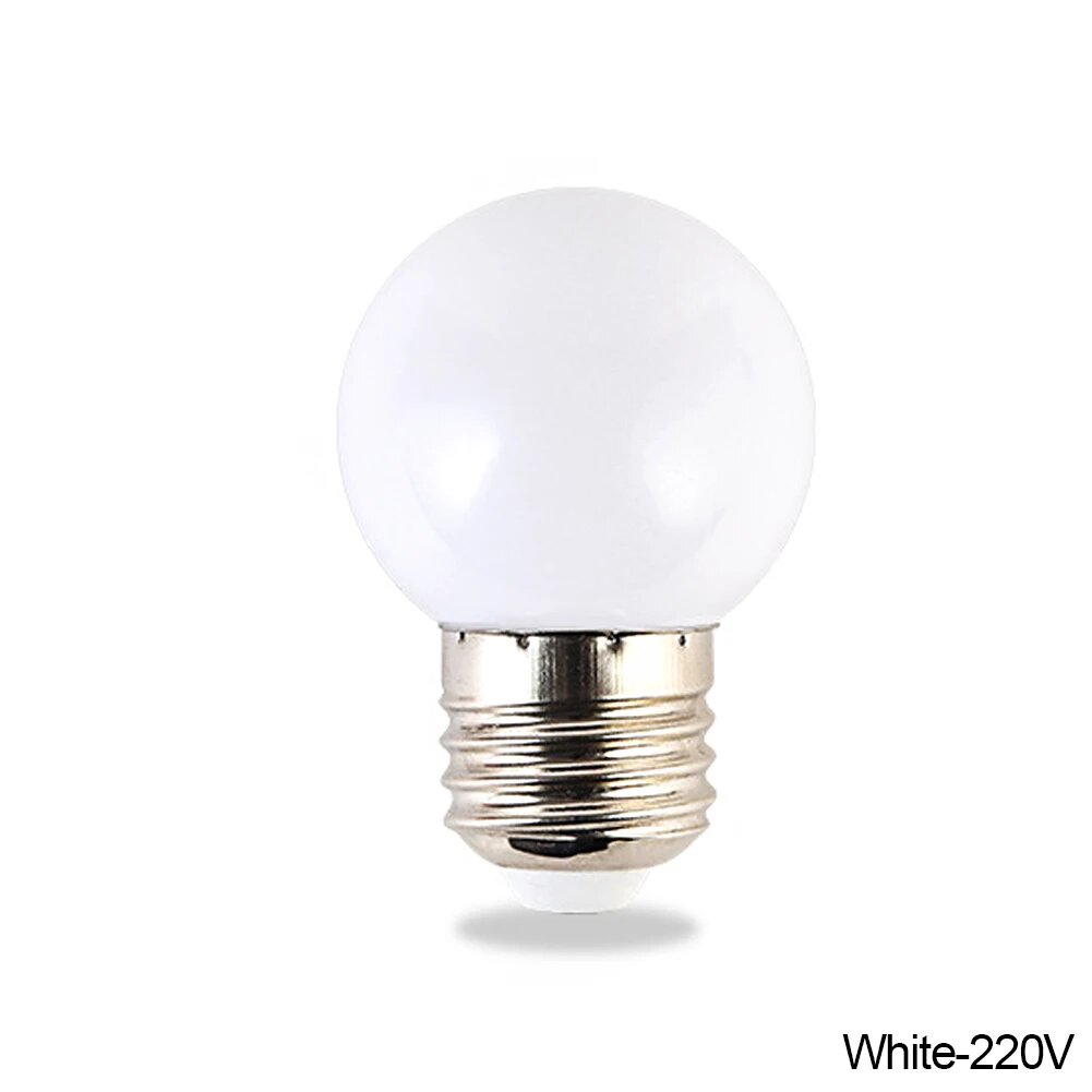 ANENG цветная светодиодная лампочка E27 3Вт Белый, White-220V