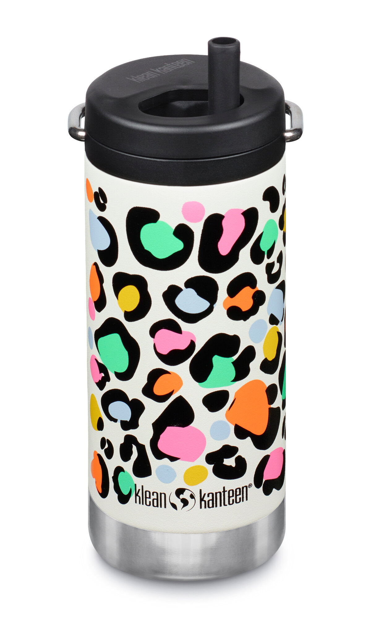 Термокружка Klean Kanteen TKWide Twist Cap 12oz (355 мл) Leopard Print