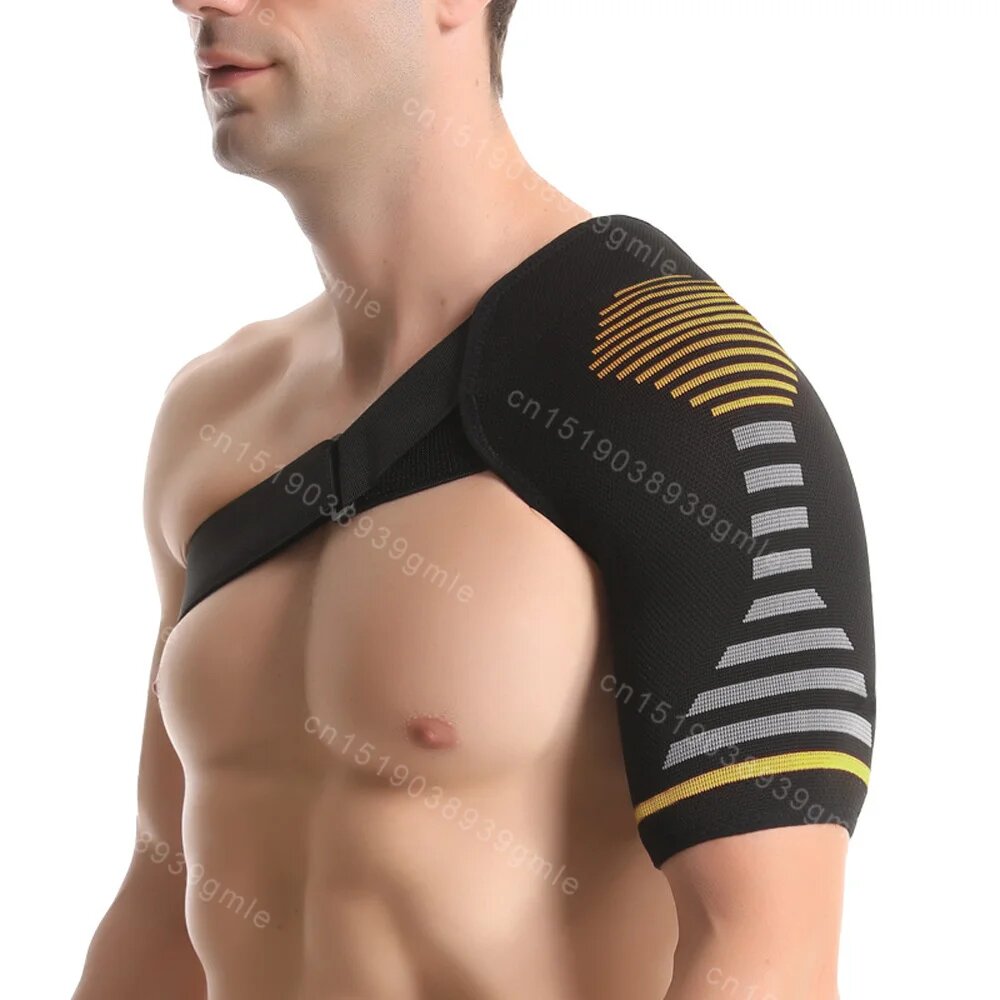 Бандаж на плечо ортопедический желтый L-XL