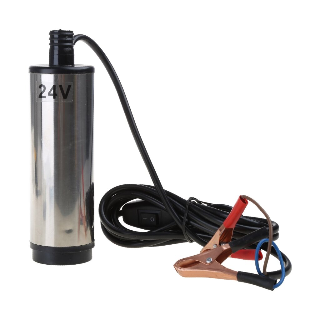 Масляный насос для перекачки топлива Водяной насос 12/30L 12V 24V Электрический масляный насос для автомобильных морских караванов Насос